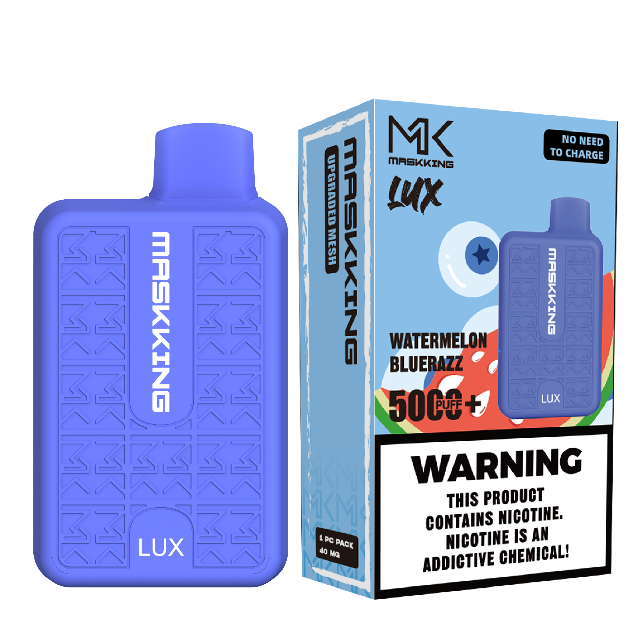 Maskking LUX II WATERMELON BLUERAZZ Maskking LUX II WATERMELON BLUERAZZ